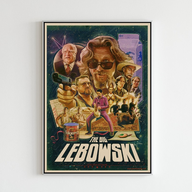 Big Lebowski Poster - Etsy