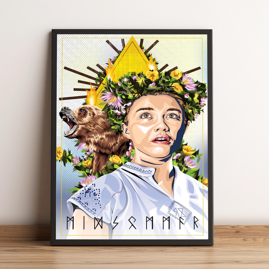 Midsommar Poster, Movie Print, Wall Art, Home Decor, Gift for Film Fans ...