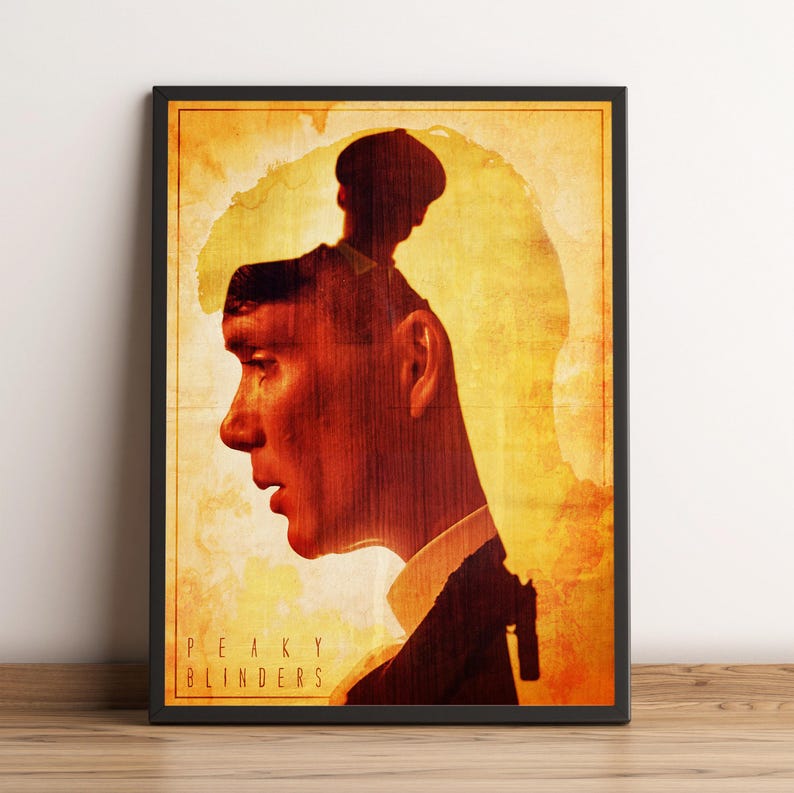Peaky Blinders Poster, TV Series Print, Wall Art, Home Decor, Gift for ...