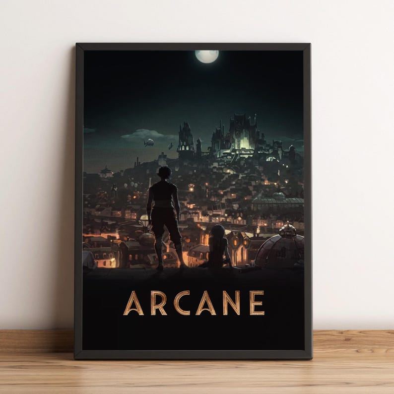 Arcane Poster, TV Series Print, Wall Art, Home Decor, Gift for TV Show ...