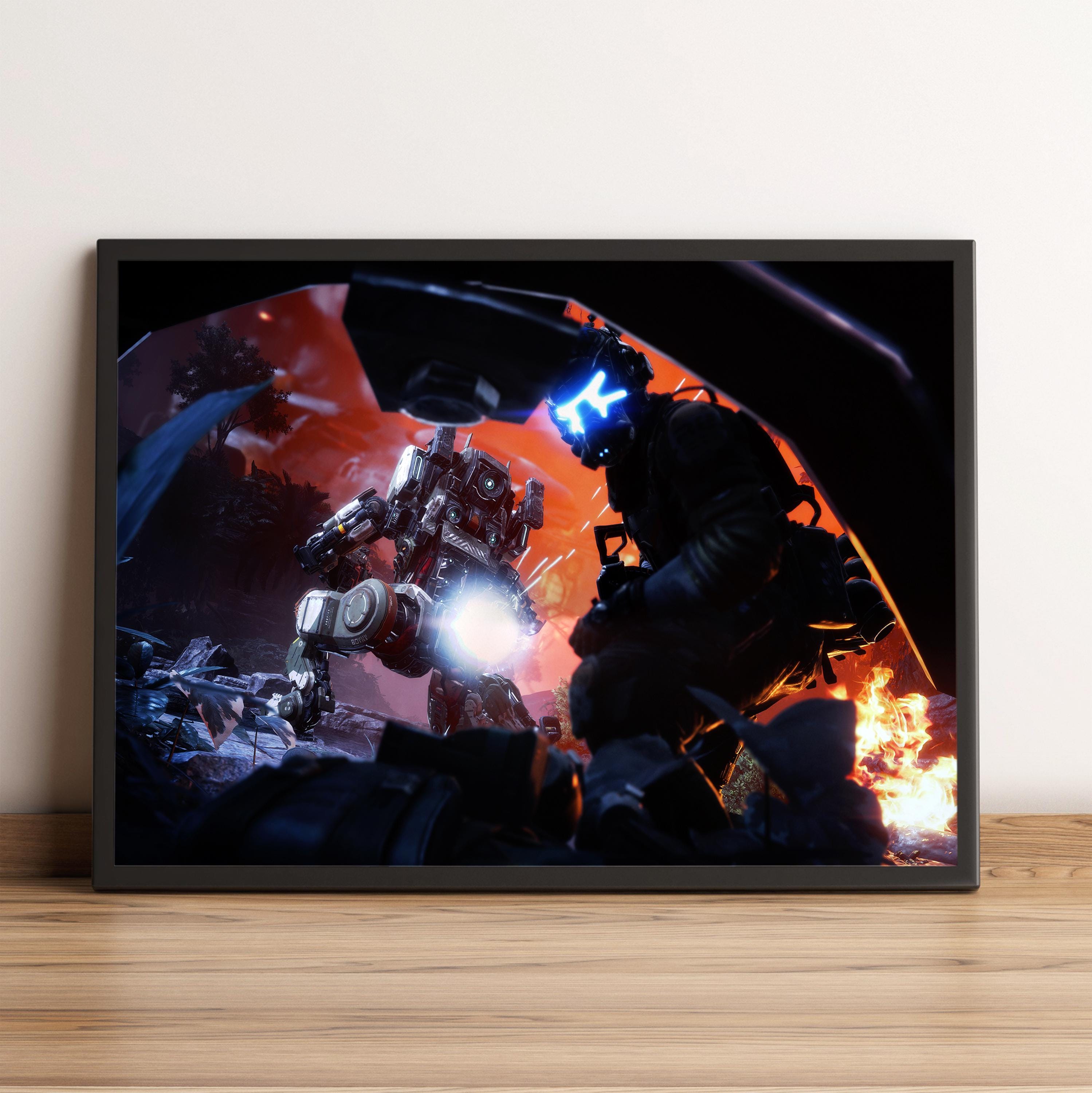 Titanfall Poster, Game Print, Wall Art, Home Decor, Gift for Gamers #2 ...