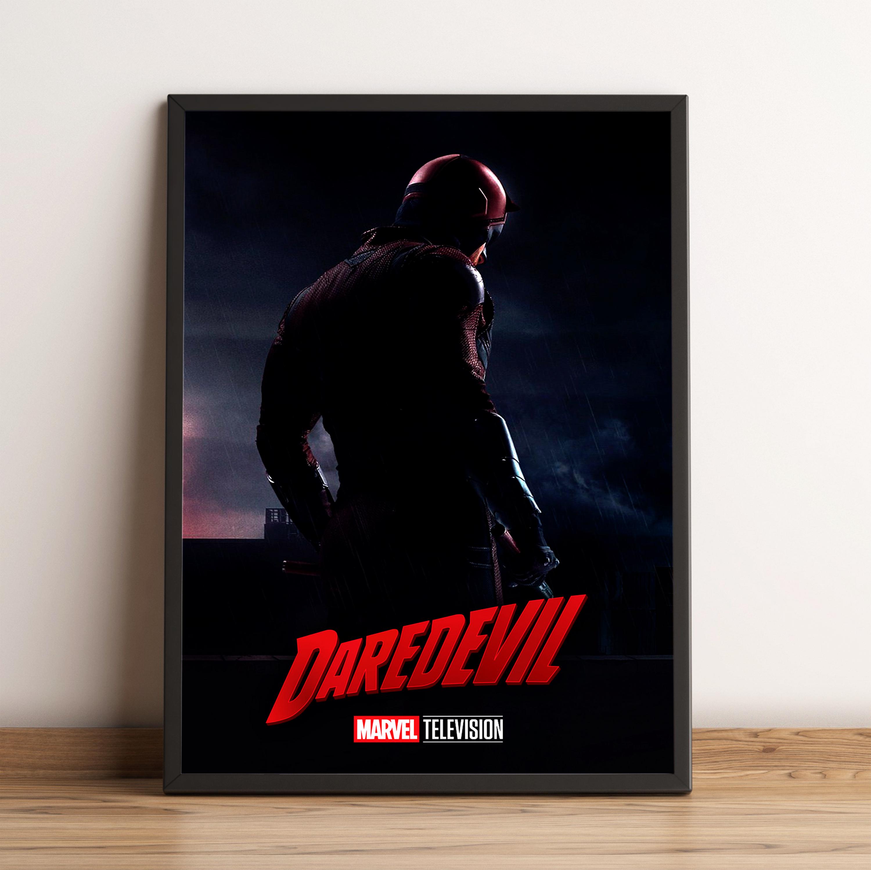 Daredevil Poster, TV Series Print, Wall Art, Home Decor, Gift for TV ...