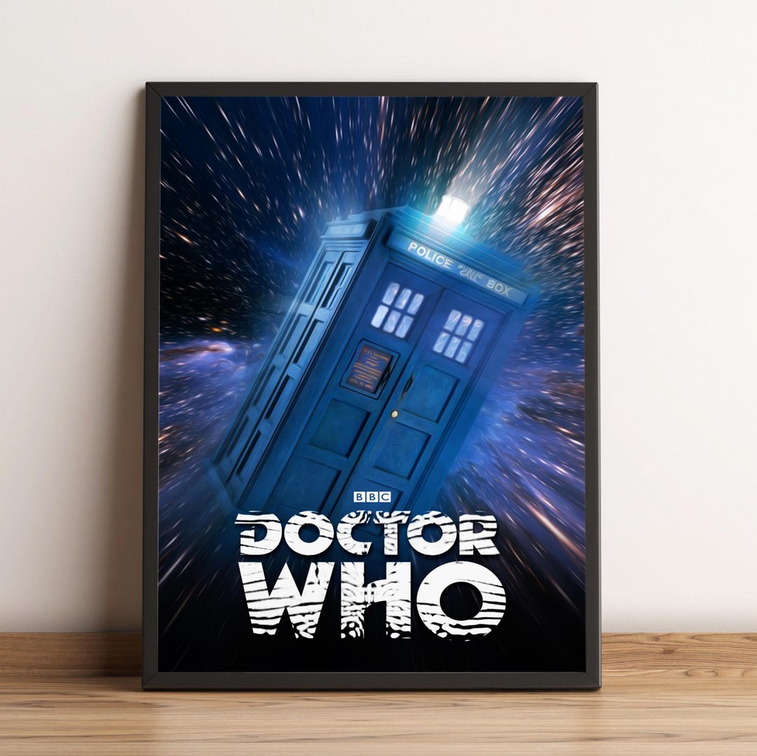 Doctor Who Poster, TV Series Print, Wall Art, Home Decor, Gift for TV ...