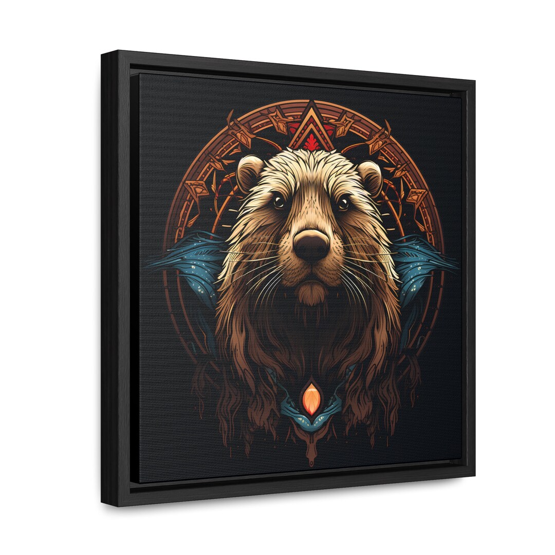 River Warden Native Print W/ Frame - Etsy