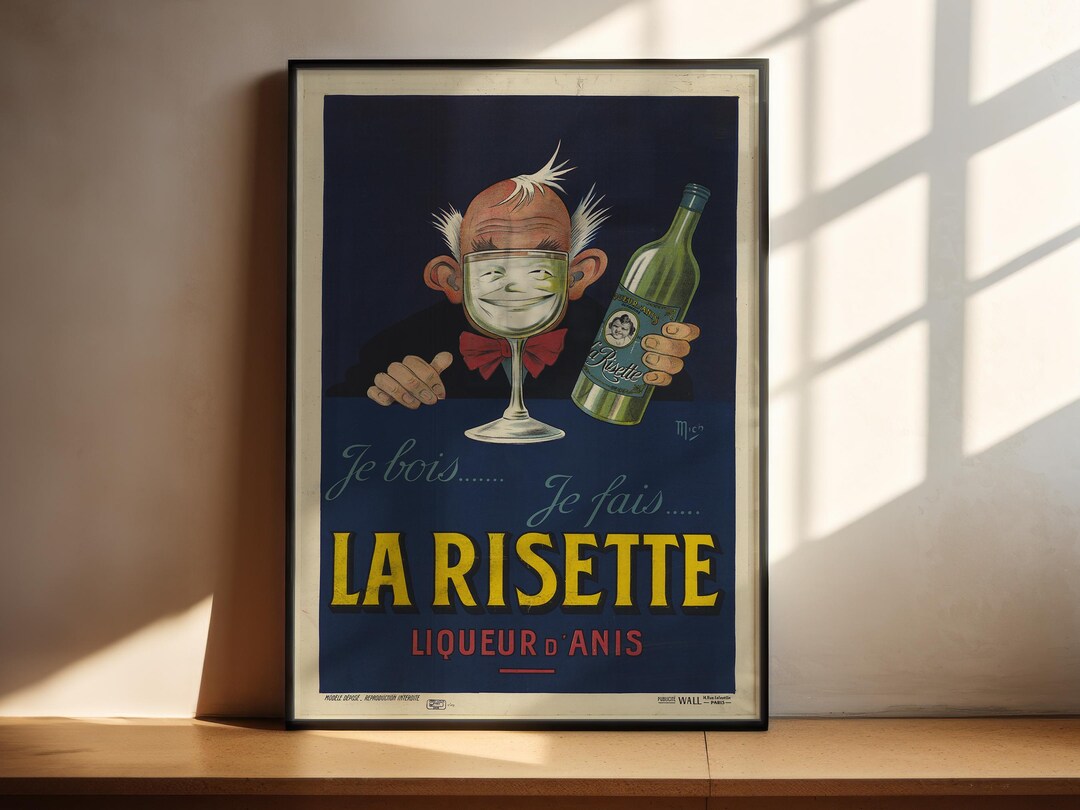 Vintage Liqueur Advertising Poster Reproduction Art Print - Etsy