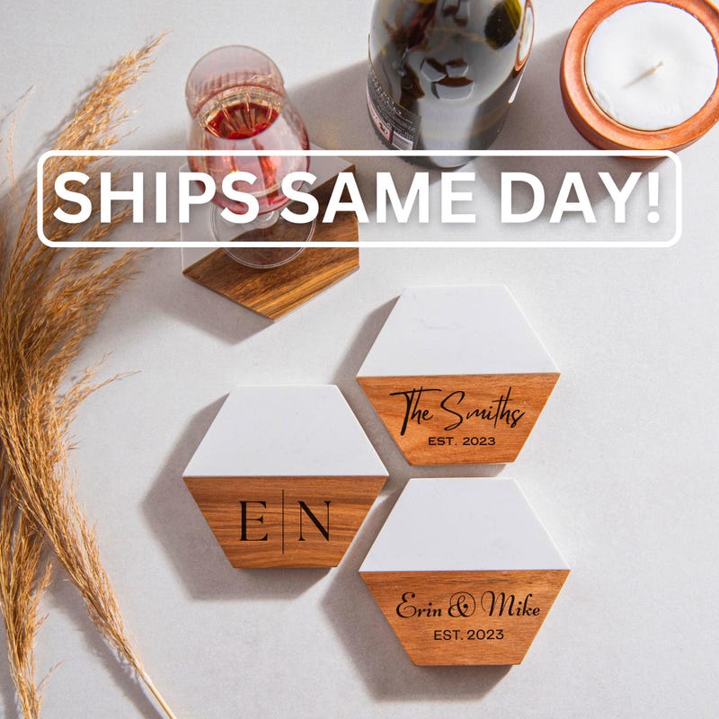 Personalized Coasters - Etsy