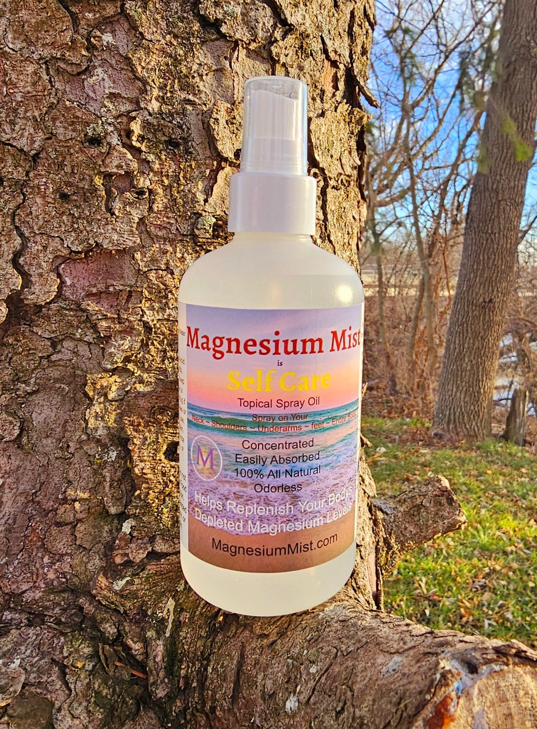 8oz Magnesium Mist Spray Oil Magnesium Chloride Care Routine Spa ...