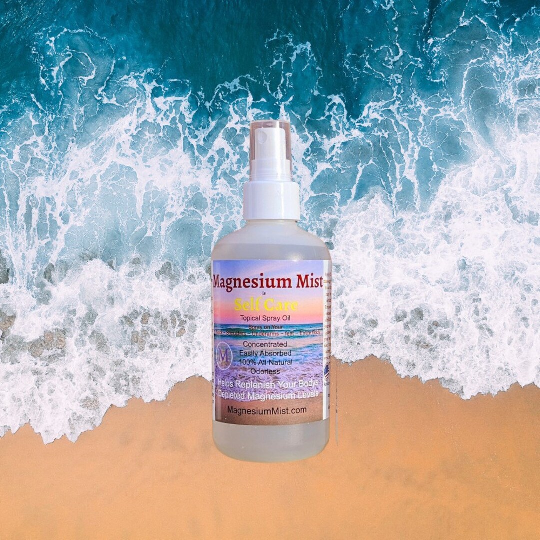 8oz Magnesium Mist Spray Oil Magnesium Work Out Self Care Routine Spa ...