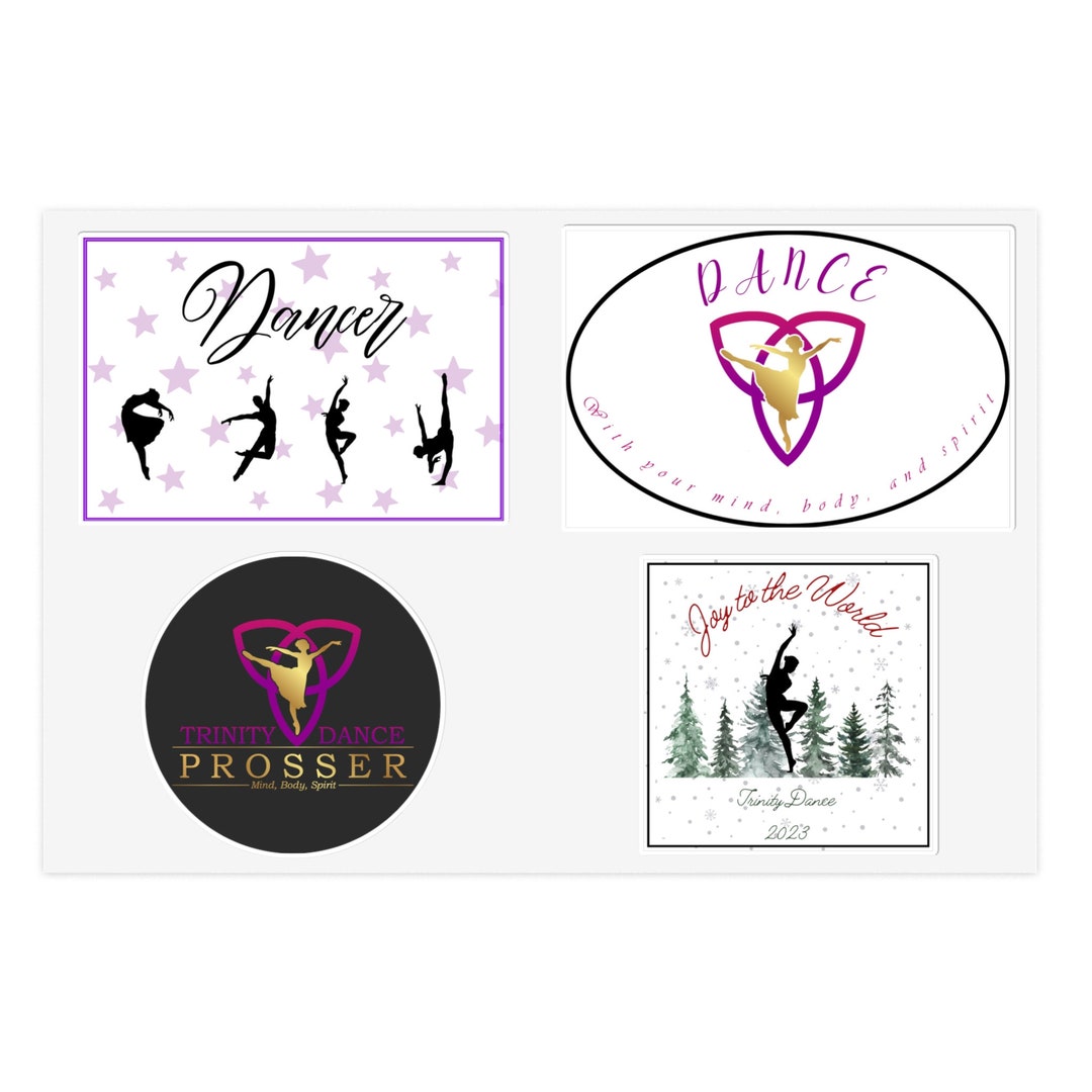 Trinity Dance Prosser 2023 Sticker Sheets - Etsy
