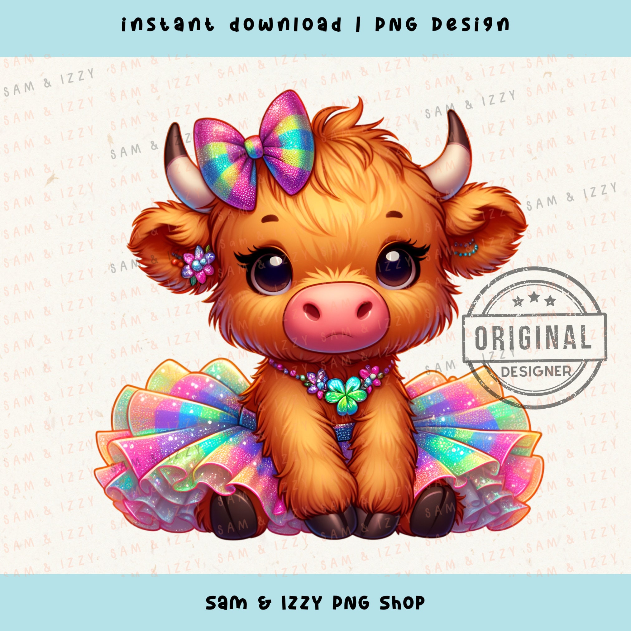 Highland Cow Png, Highland Cow Design, Pink Cow, Coquette Png, Cow ...