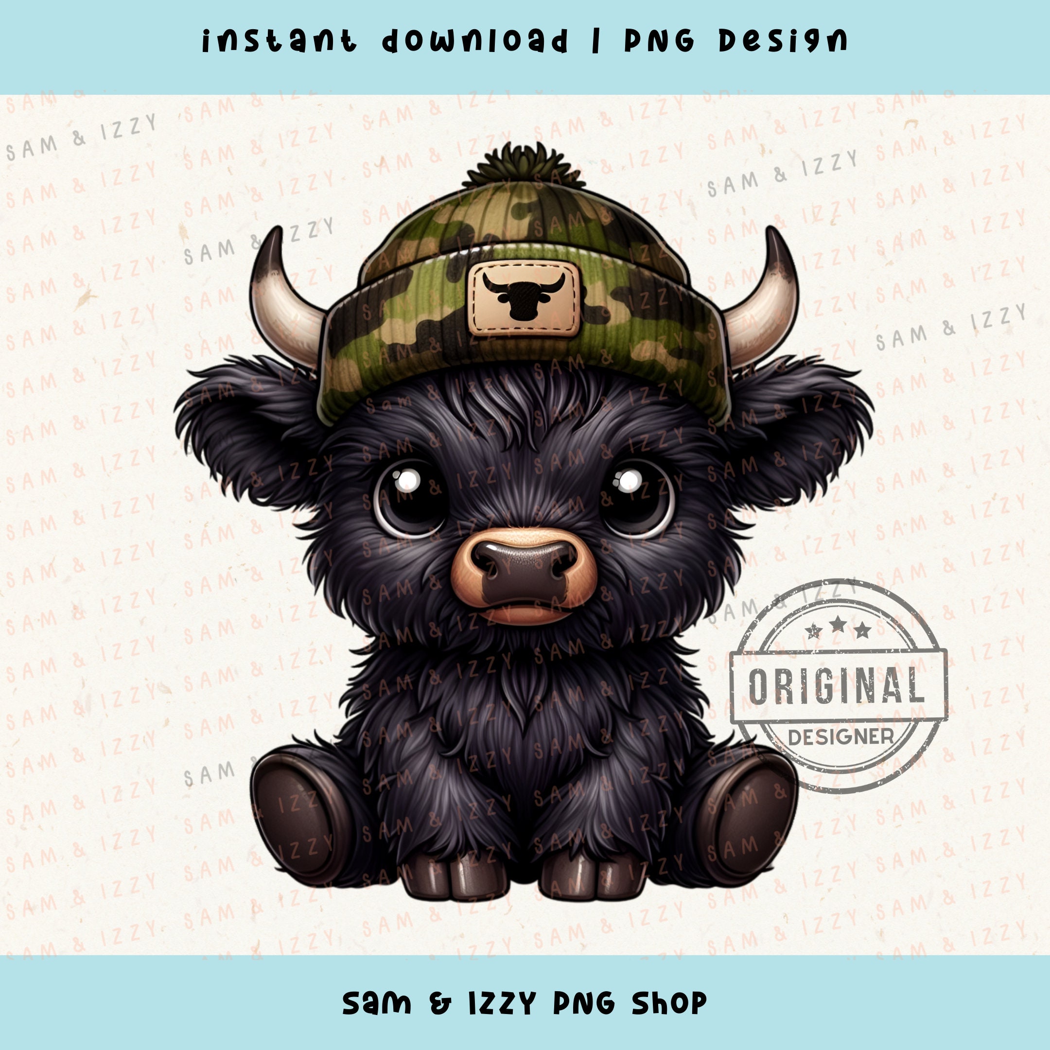 Highland Cow Png, Highland Cow Design, Cow Sublimation, Western Png ...