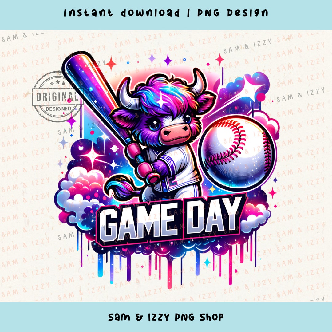 Baseball Cow Png, Kids Sports Png, in My Baseball Era, Baseball ...