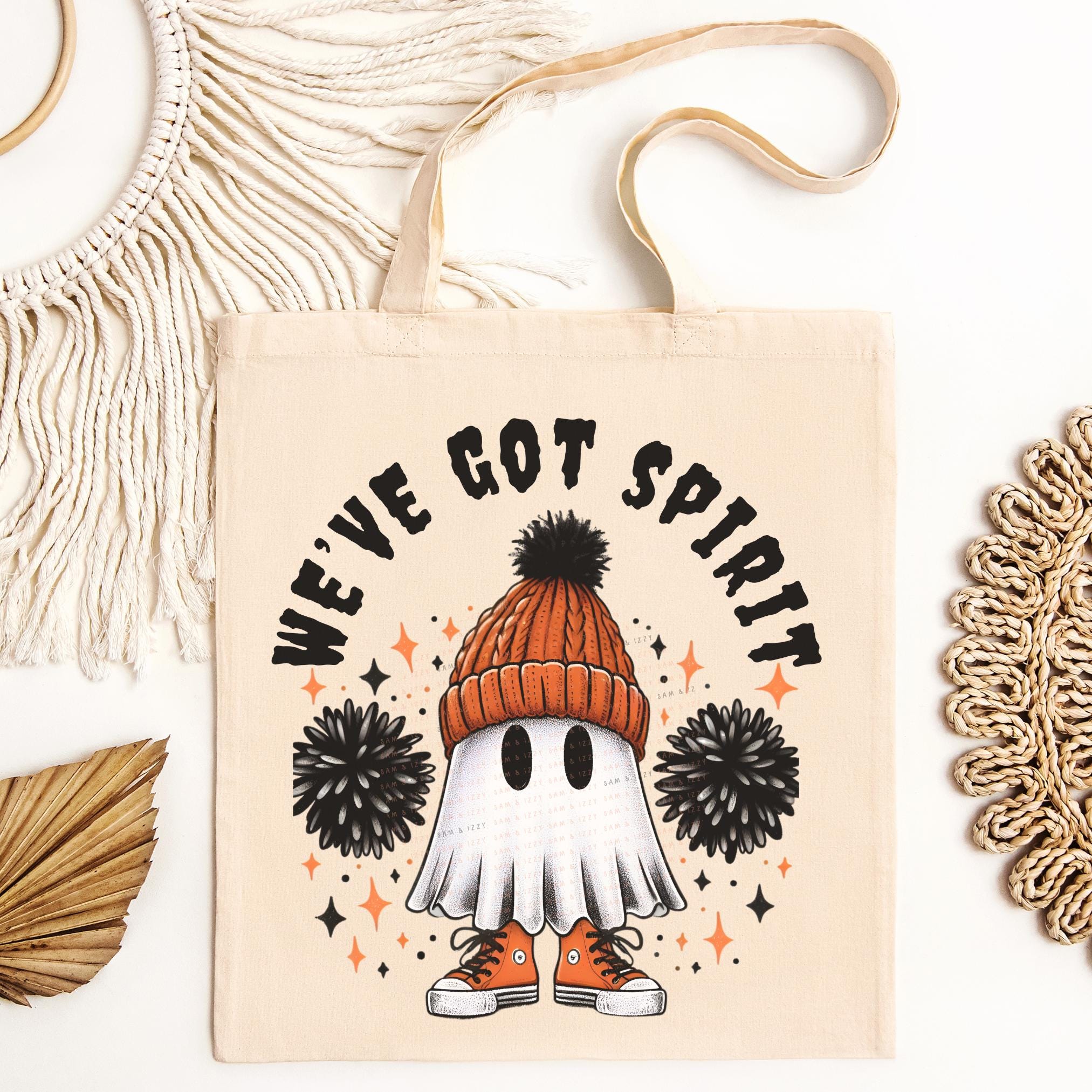 We've Got Spirit Png, Cute Cheer Ghost, Sports Cheer Mom Graphics ...