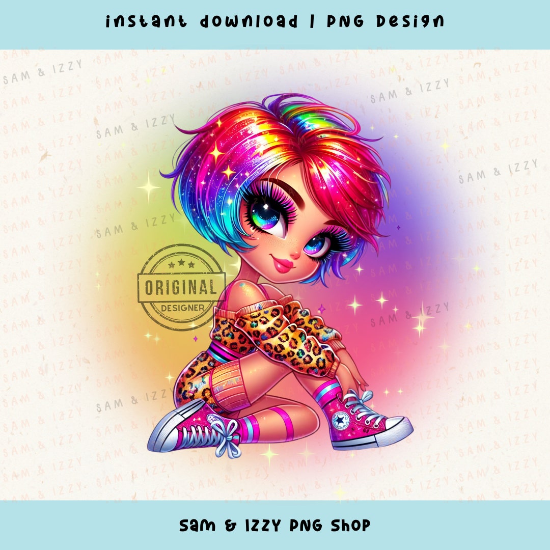 Bougie Girl Png, Rainbow Girl Png, Girls Tshirt Designs, Cute Girl Png ...