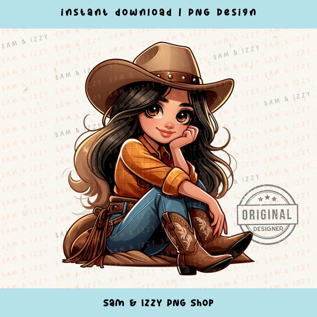 Cowgirl Clipart, Cowgirl Western Png, Western Girl Clipart, Wild West ...
