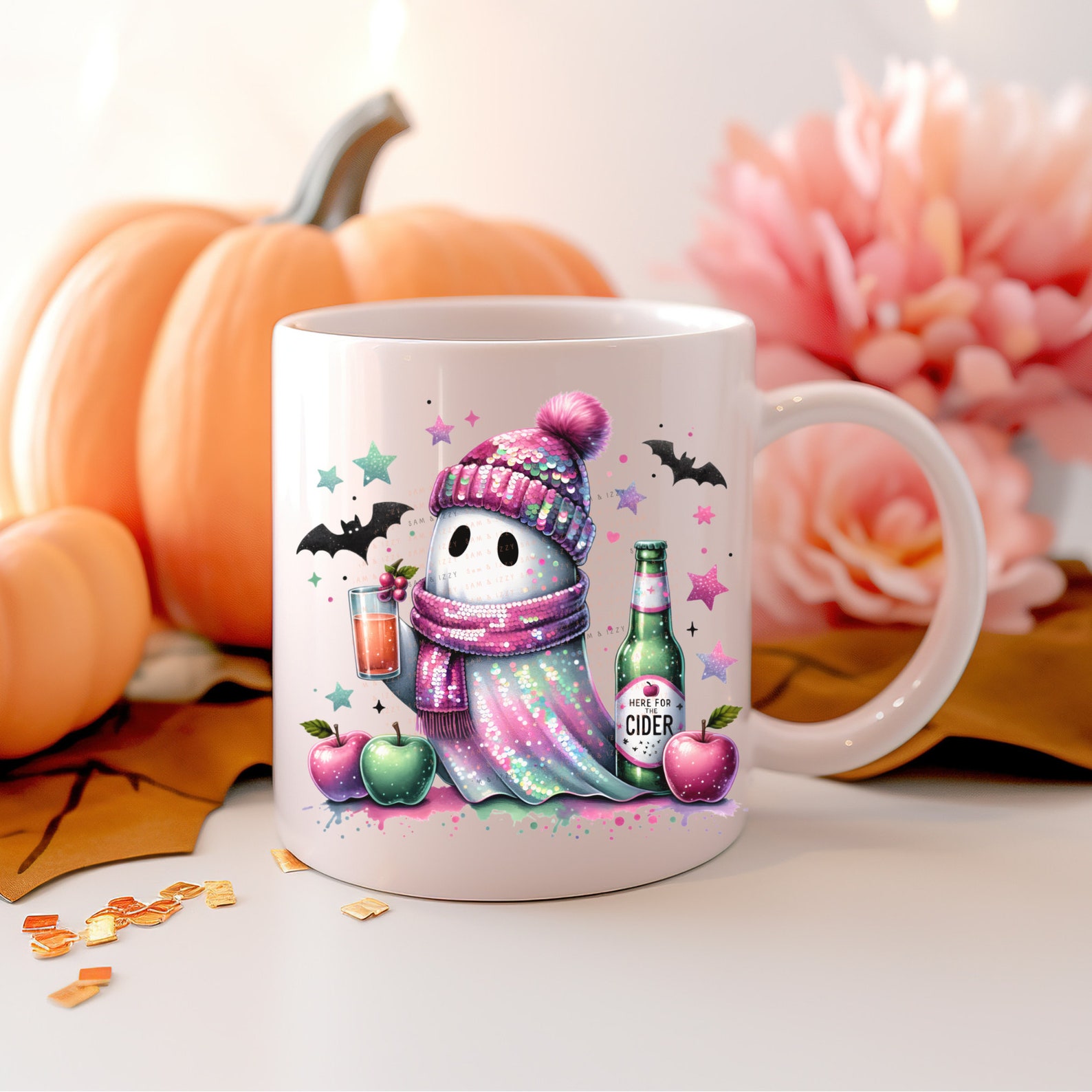 Here for the Cider Png, Apple Cider Season, Fall Sublimation, Cute ...