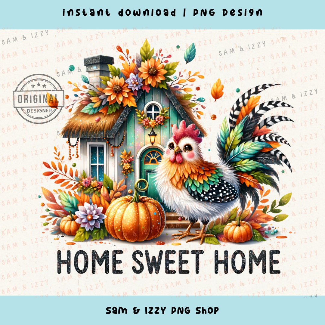 It's Fall Y'all Png, Halloween Chickens Png, Fall Animals Png, Farm ...