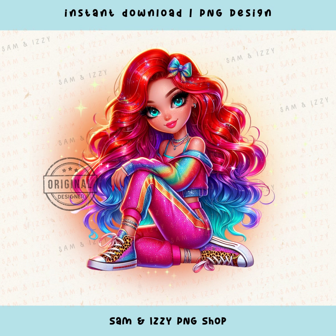 Bougie Girl Png, Rainbow Girl Png, Girls Tshirt Designs, Cute Girl Png ...