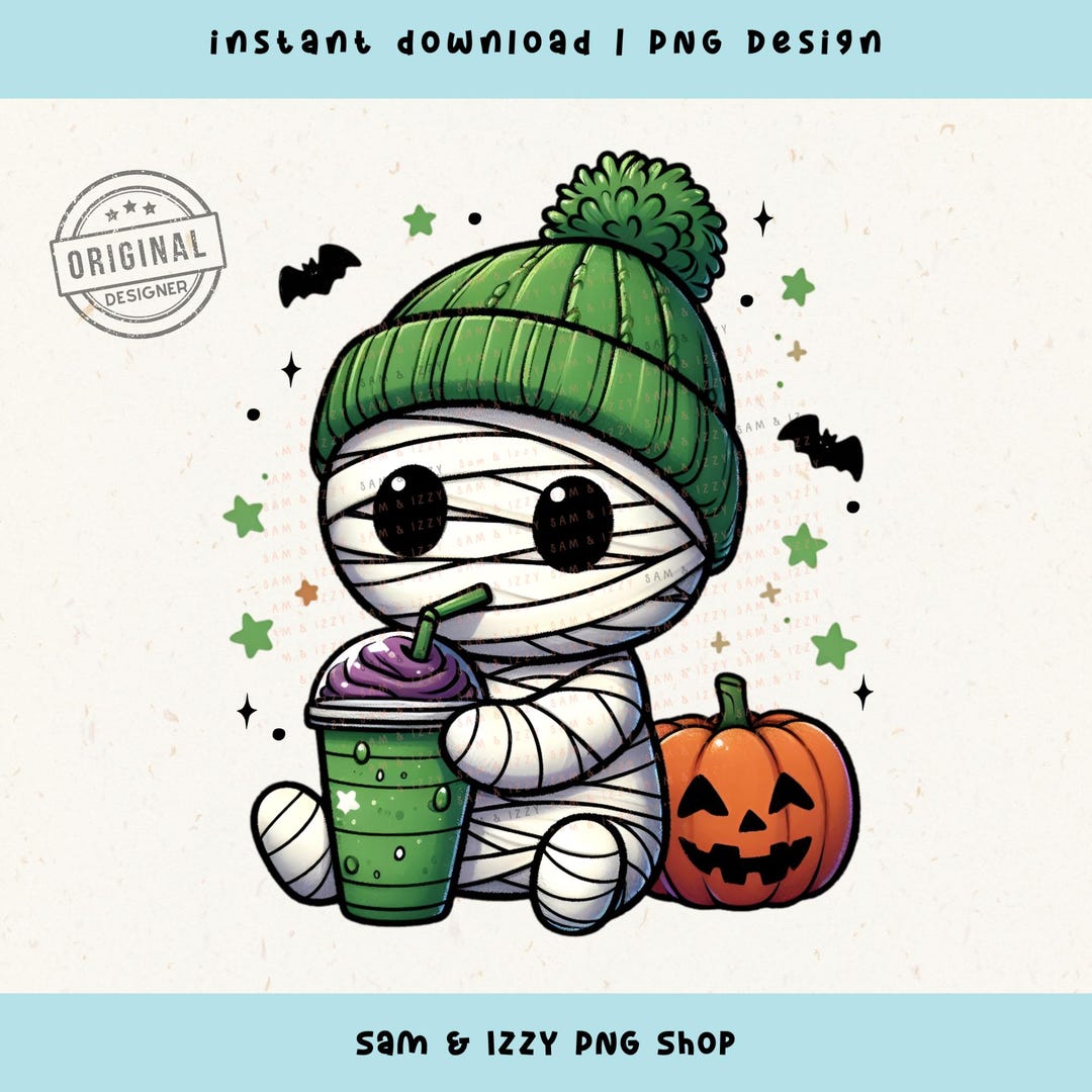 Cute Mummy Png, Cute Snarky Boojee Png, Funny Halloween Png, Autumn ...