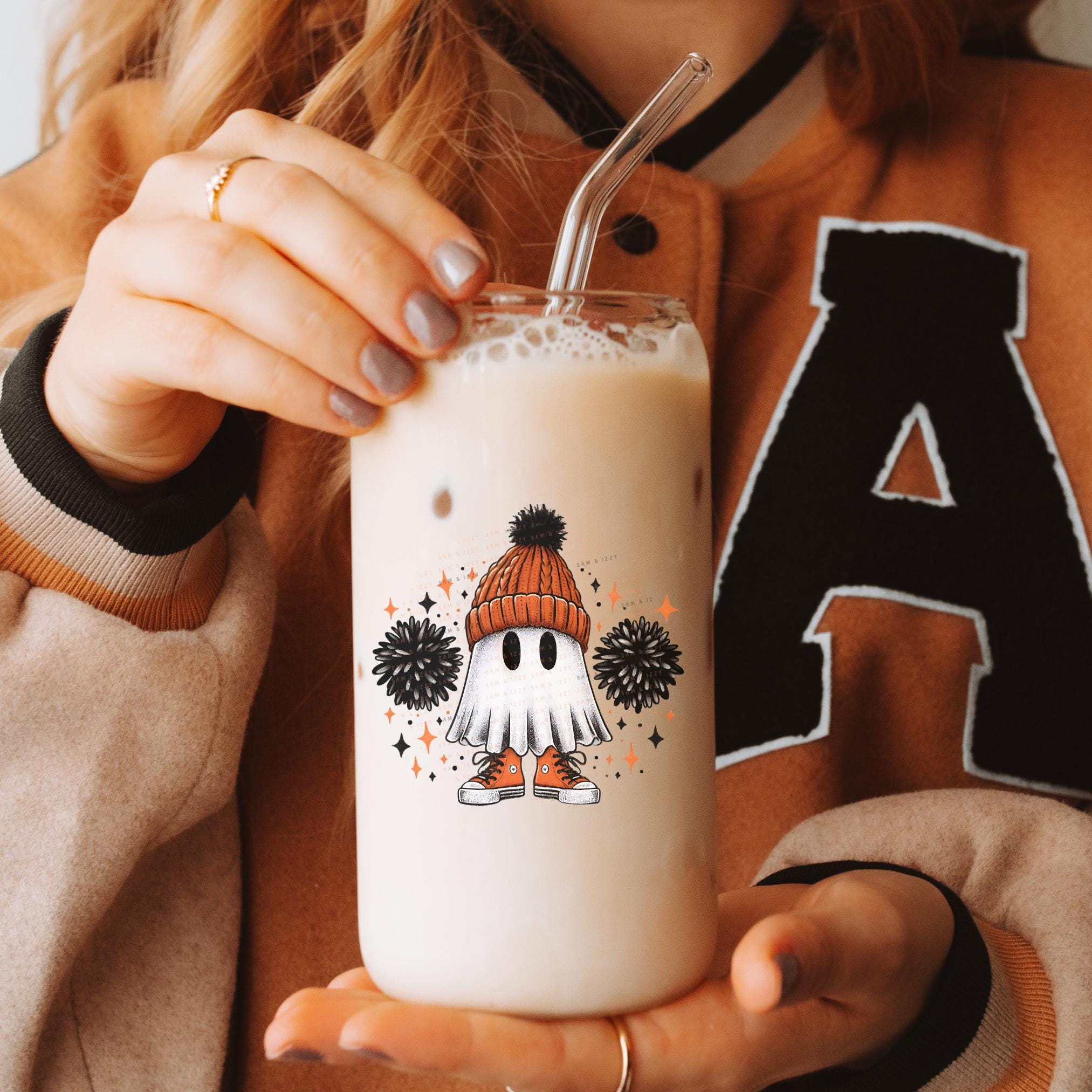 We've Got Spirit Png, Cute Cheer Ghost, Sports Cheer Mom Graphics ...