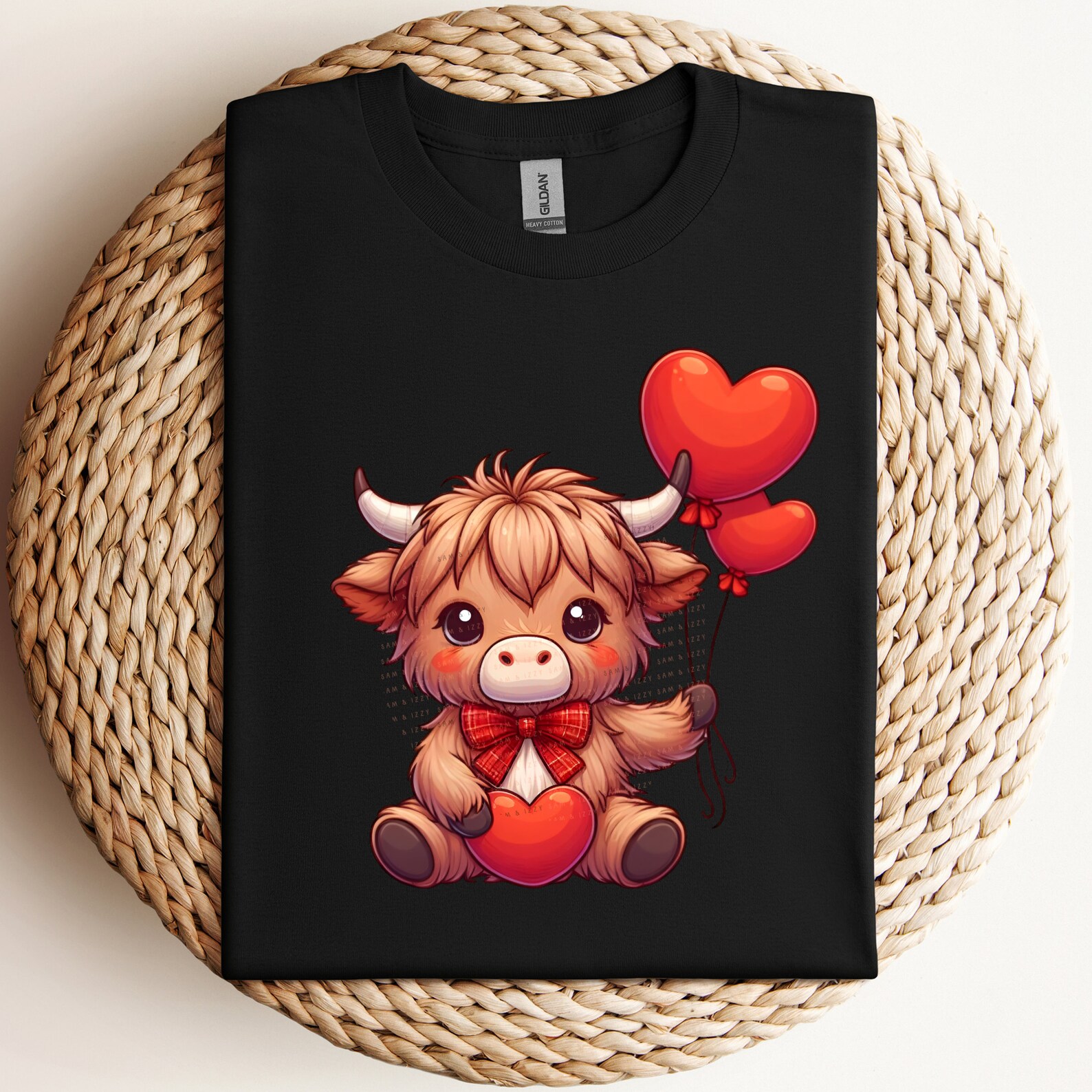 Heifer Valentine Png, Highland Cow Valentine Png, Valentine Day Western ...