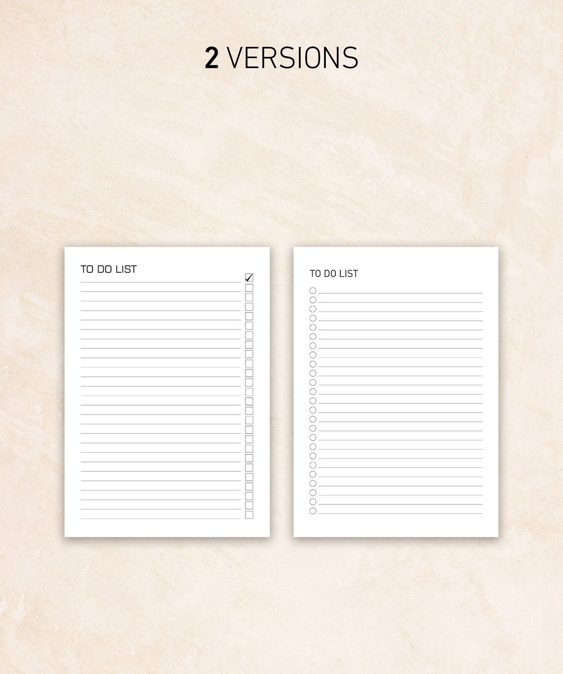 Printable to Do List 2024 to Do List Simple Daily to Do Planner to Do ...