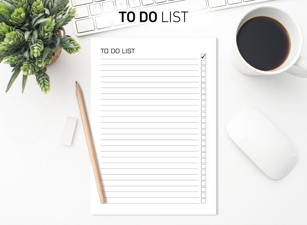 Printable to Do List 2024 to Do List Simple Daily to Do Planner to Do List Template to Do List ...