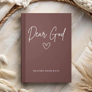 Dear God, A Reflection Journal, Prayer & Gratitude Notebook ...