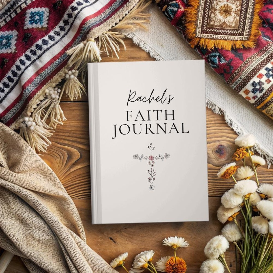 Personalized Prayer Journal- Custom Prayer Journal- Dear God Journal ...