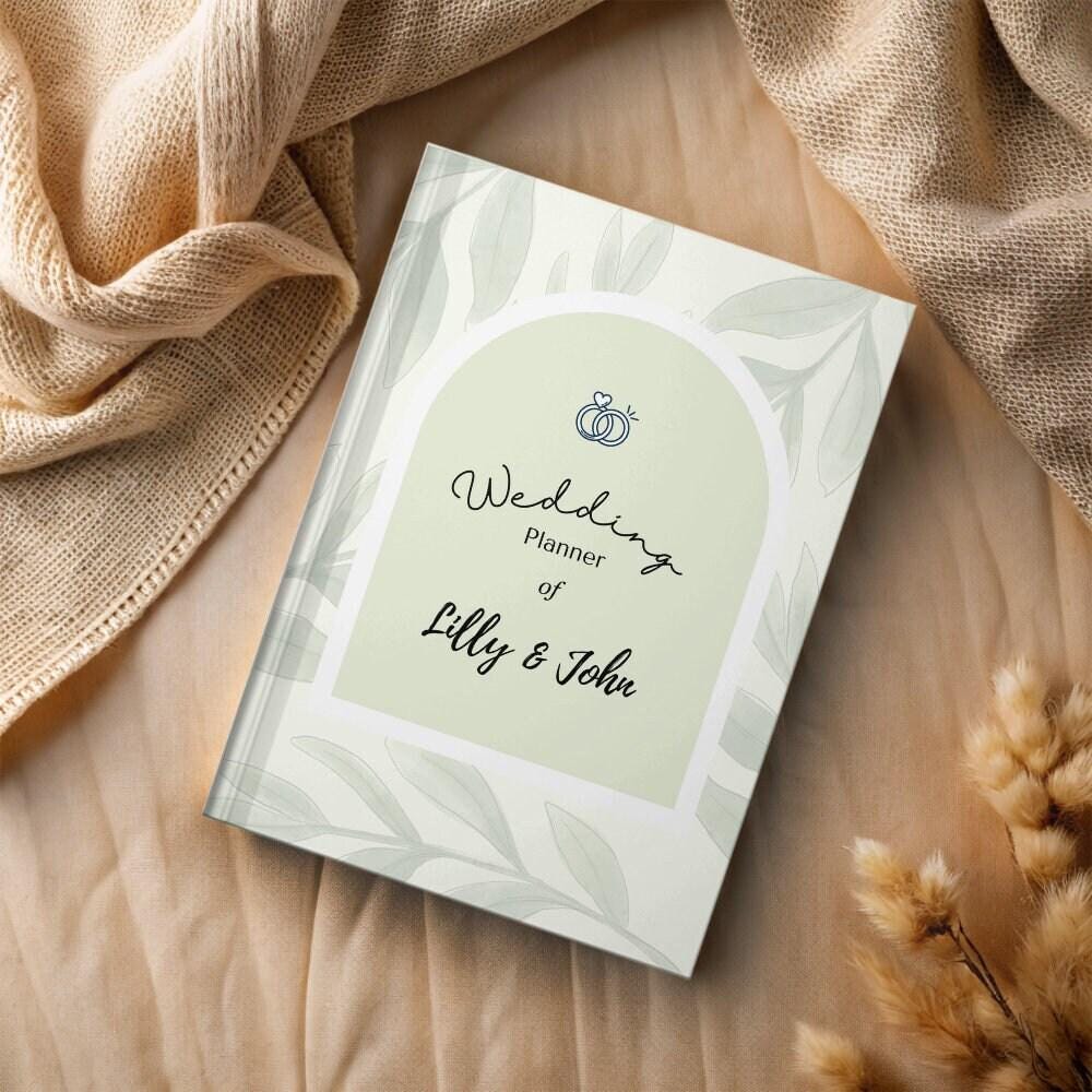Personalized Wedding Planner, Notes for Our Wedding, Bride and Groom ...