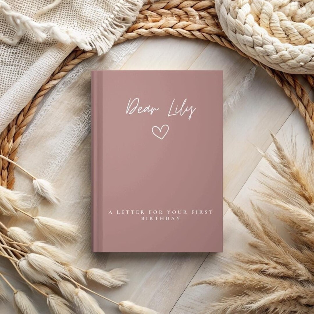 Personalized Baby Keepsake Journal, Custom Memory Book From Parents ...