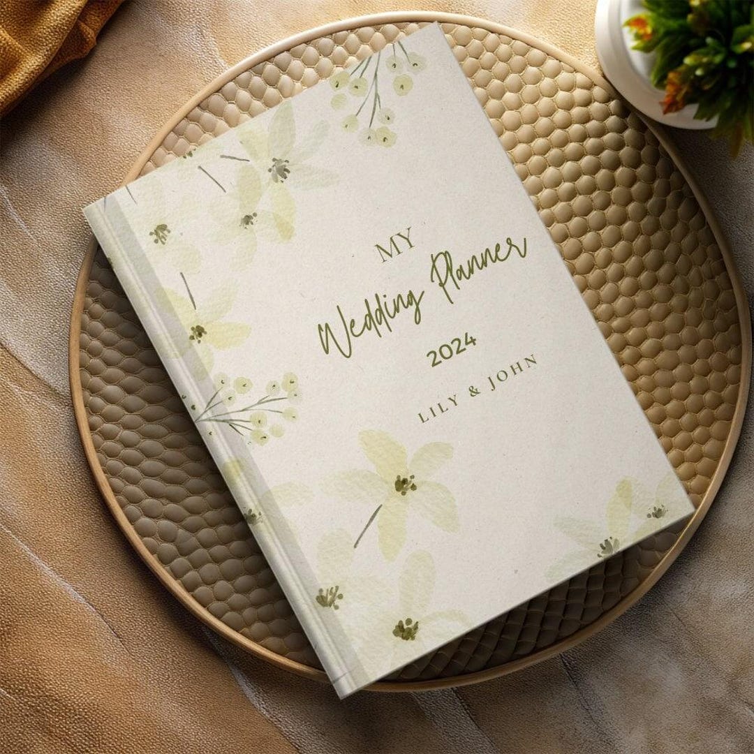 Personalized Wedding Planner, Custom Wedding Planner, Wedding Gift ...