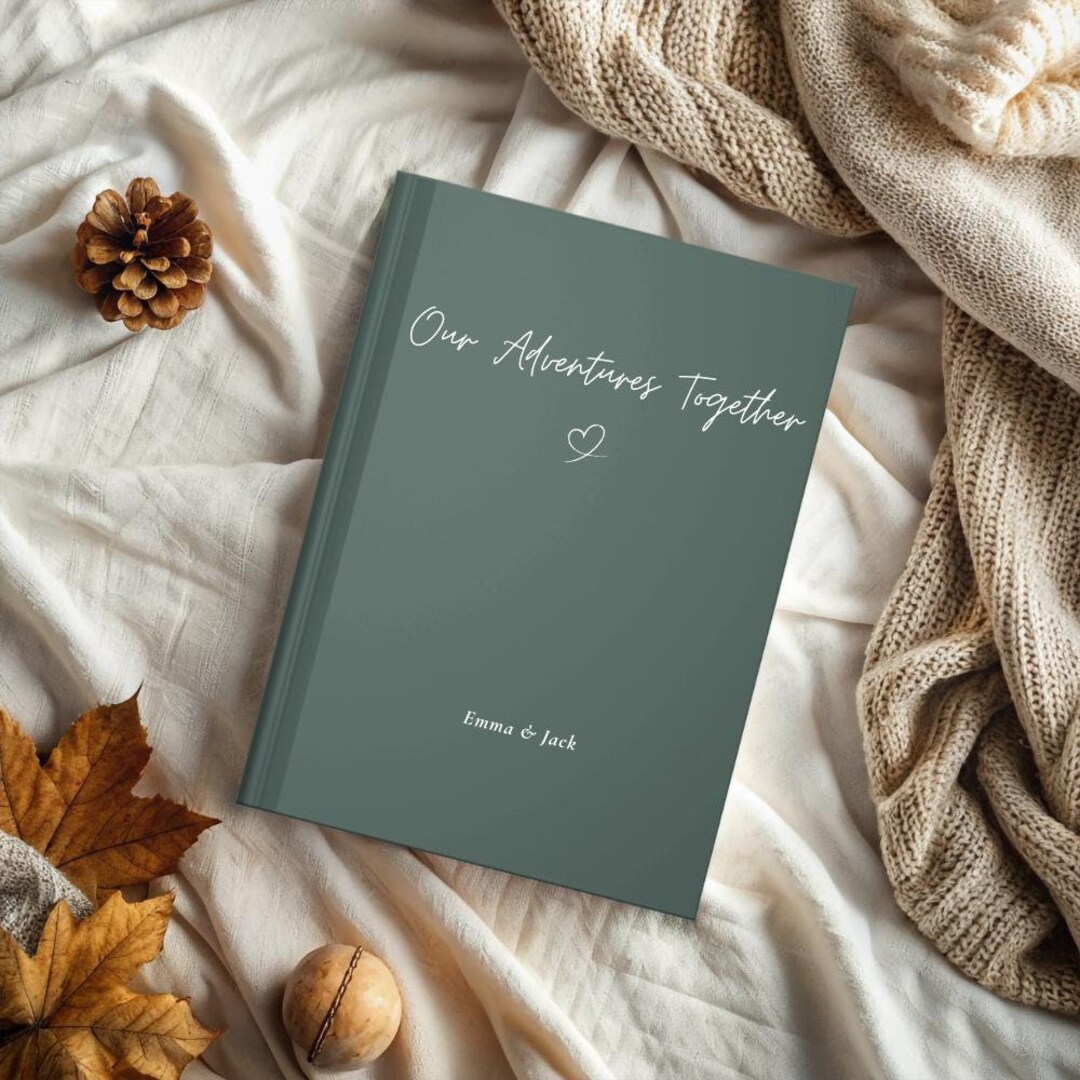 Personalized Couple Notebook, Our Adventures Together Journal, Custom ...