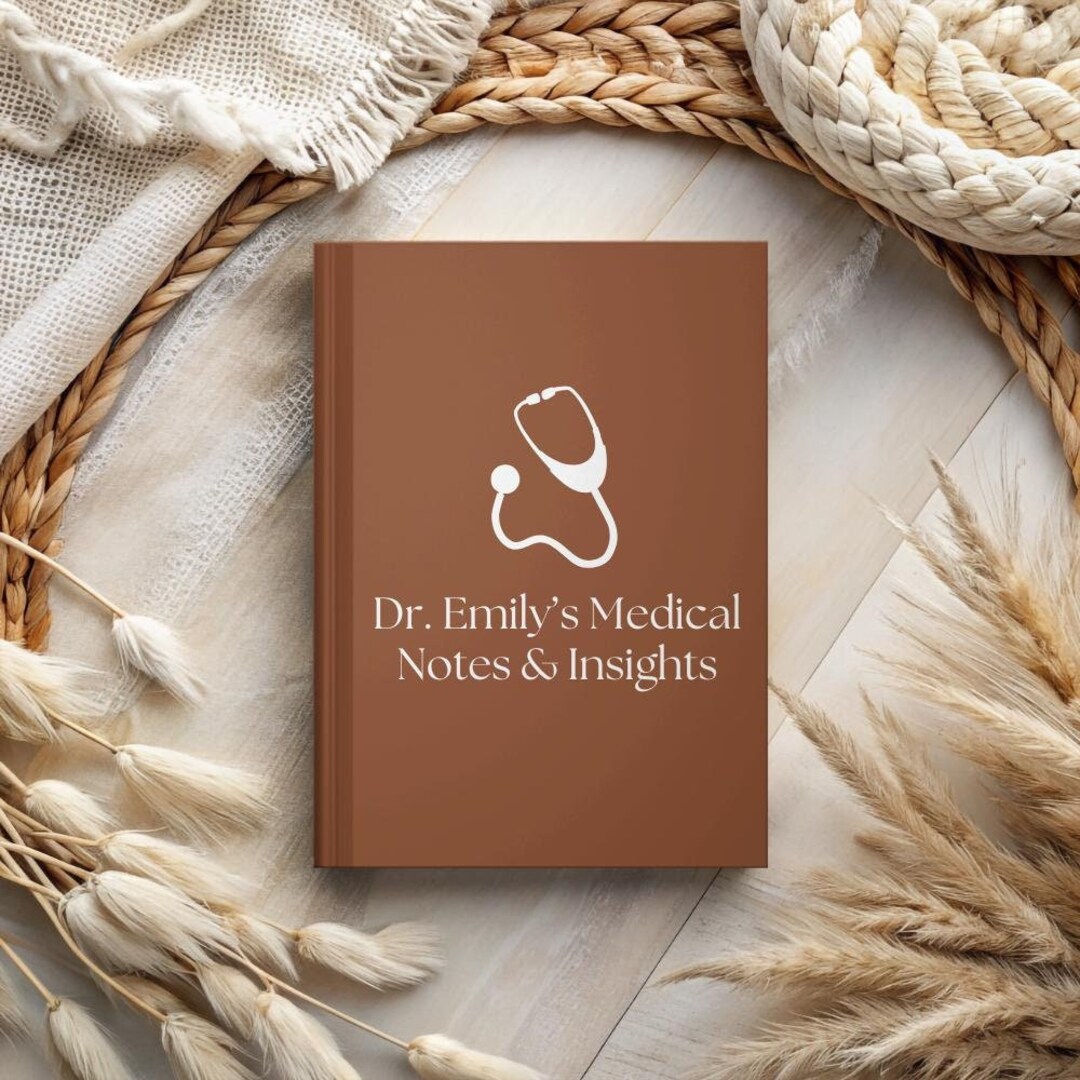 Doctor Medical Insights, Personalized Physician Journal, Custom Medical ...