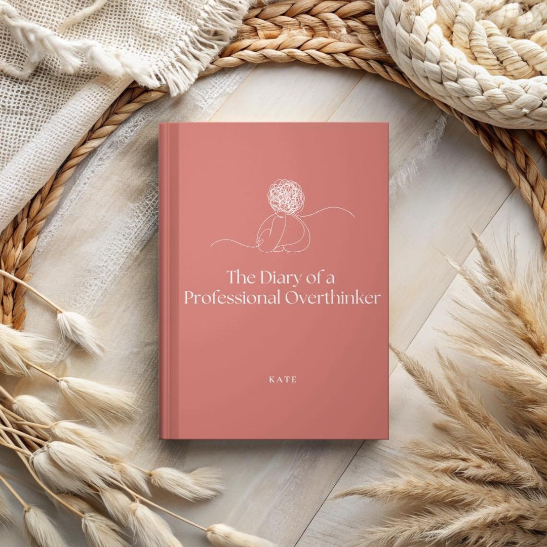 Personalized Overthinker Journal - Custom Name Notebook for Late Night ...