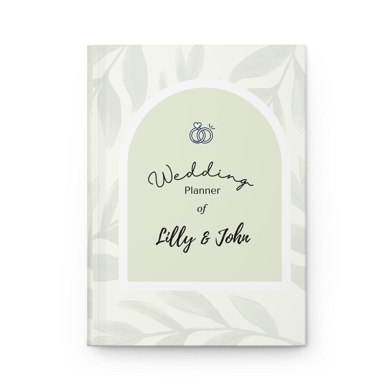 Personalized Wedding Planner, Notes for Our Wedding, Bride and Groom ...