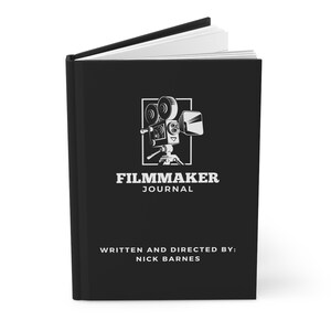 Custom Notebook for Directors, Filmmaker Gift, Screenwriting Notebook ...