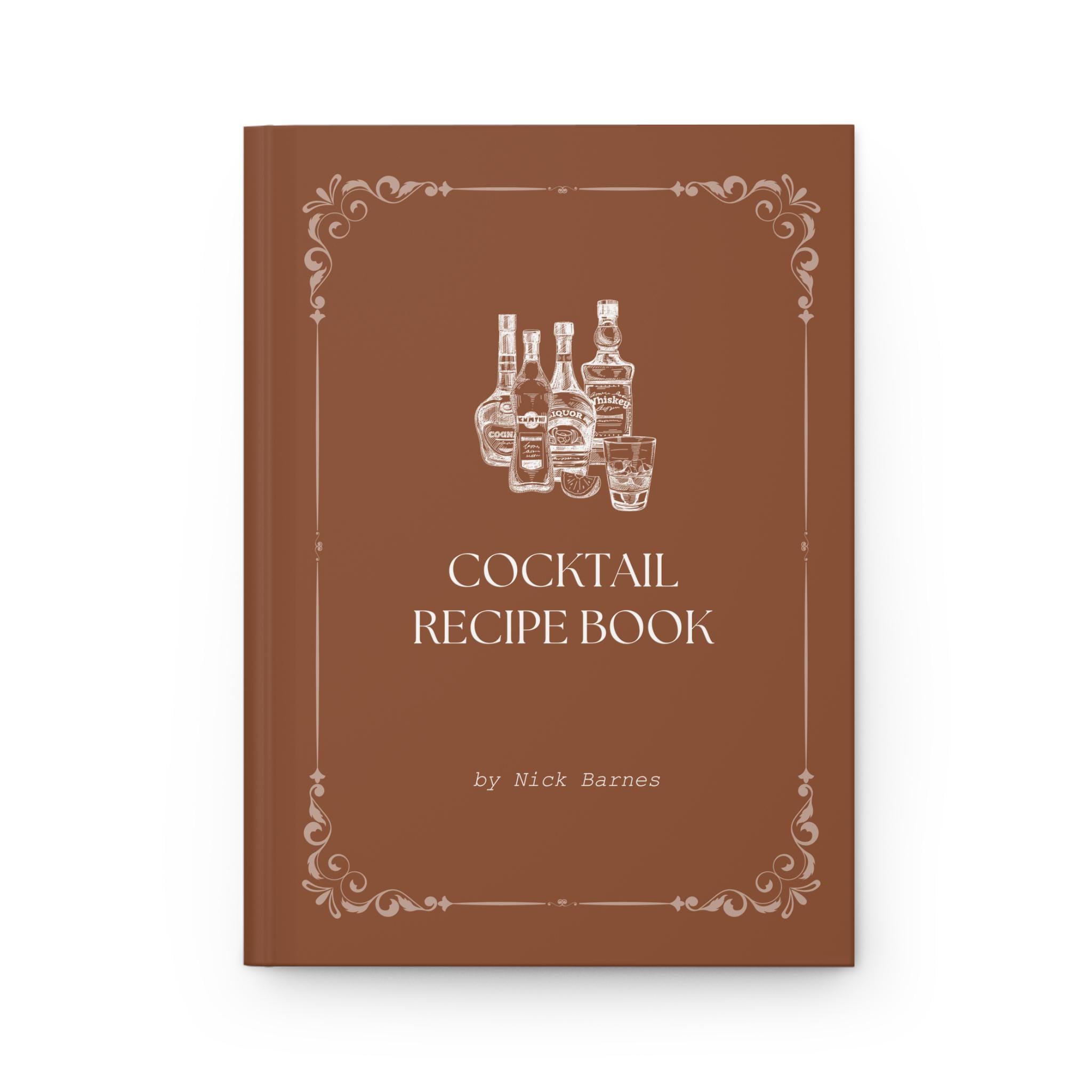 Personalized Cocktail Recipe Book, Custom Cocktail Recipes ...