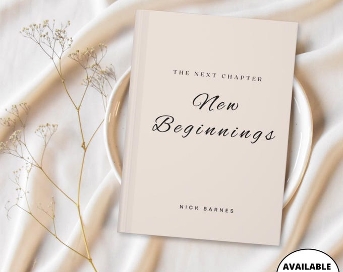Personalized New Chapter Gift, New Beginnings, New Adventures, New Job ...