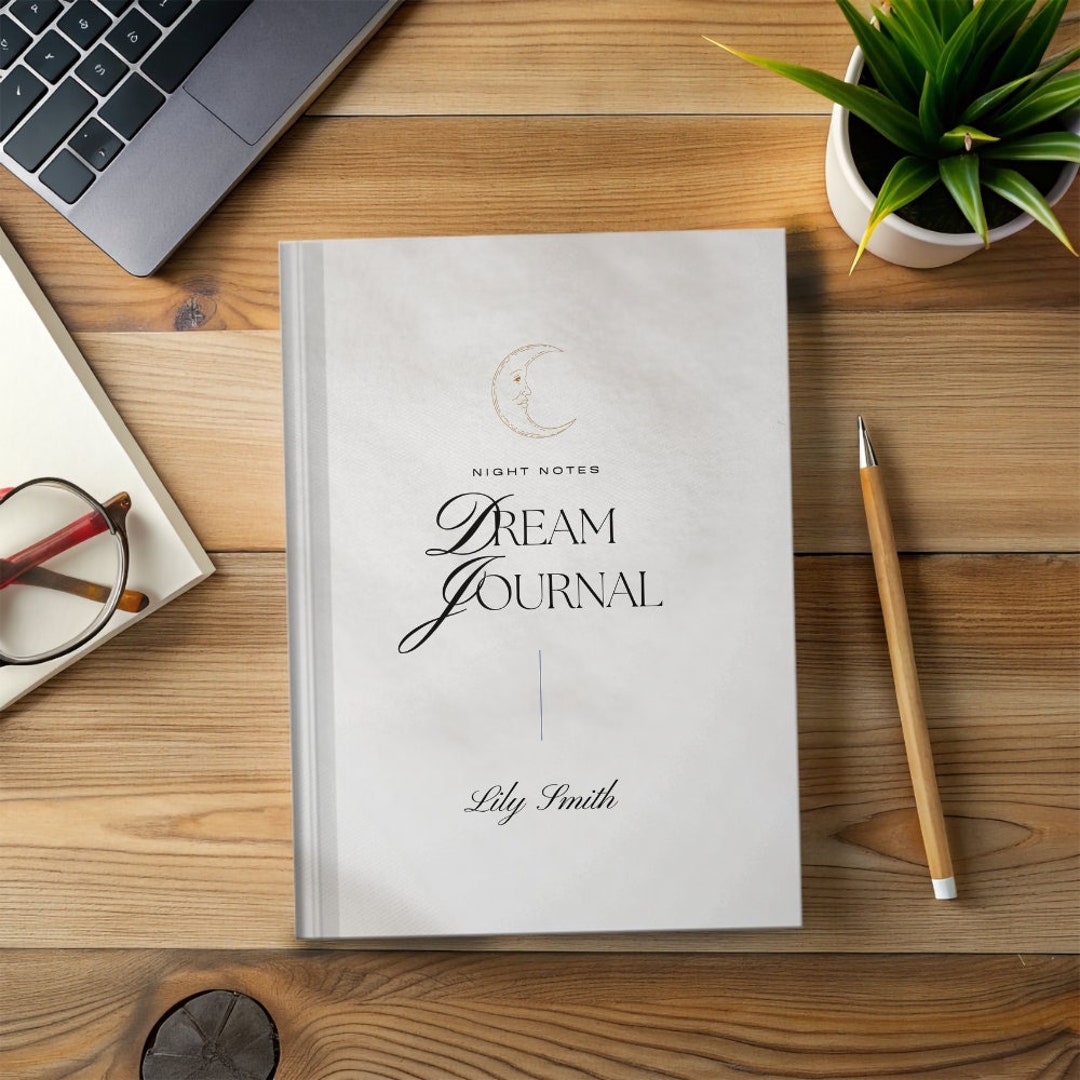 Personalized Dream Journal, Custom Dream Notebook, Sleep Notebook ...
