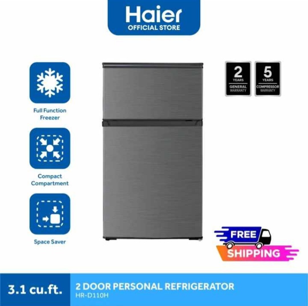 Haier HRF-D110H 3.1 Cu. Ft. Two Door Personal Refrigerator - Etsy