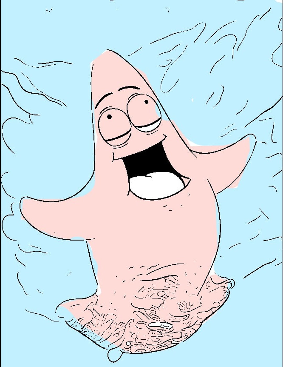 Patrick Cartoon Book Coloring SVG Cartoon Patrick SVG - Etsy