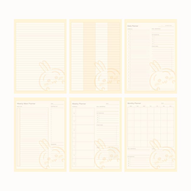 Chiikawa Digital Notebook, Chiikawa Notebook, Goodnotes Notebook ...