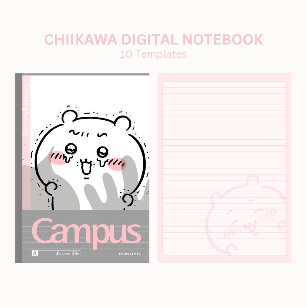 Chiikawa Digital Notebook, Chiikawa Notebook, Goodnotes Notebook ...