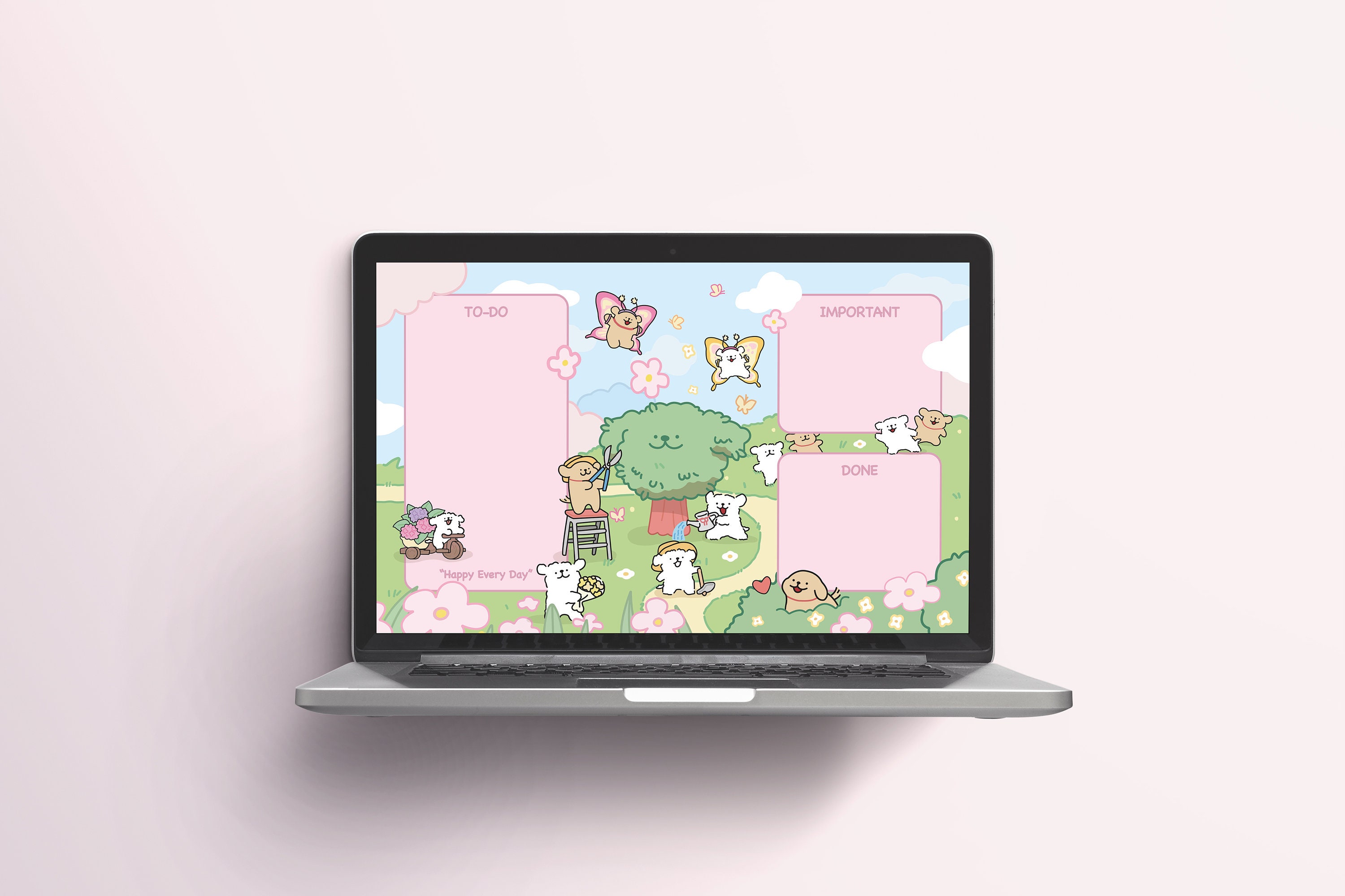 Spring-themed Desktop Wallpaper - Etsy