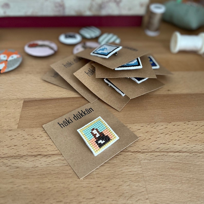 Da Vinci Mona Lisa Painting Handmade Brooch, Pin Miniature Art Brooch ...