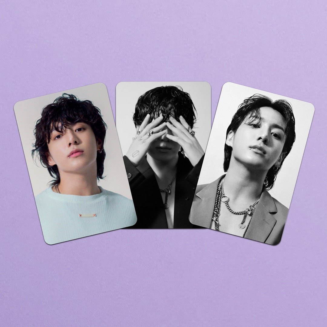 BTS Jung Kook Seven Concept Custom Design Photocard Set - Etsy