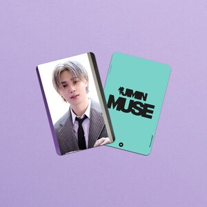 BTS Jimin MUSE Photo Sketch Custom Design Photocard Set - Etsy