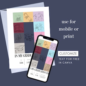 Graduation Invitation, in My Graduation Era Invitation, Graduation ...