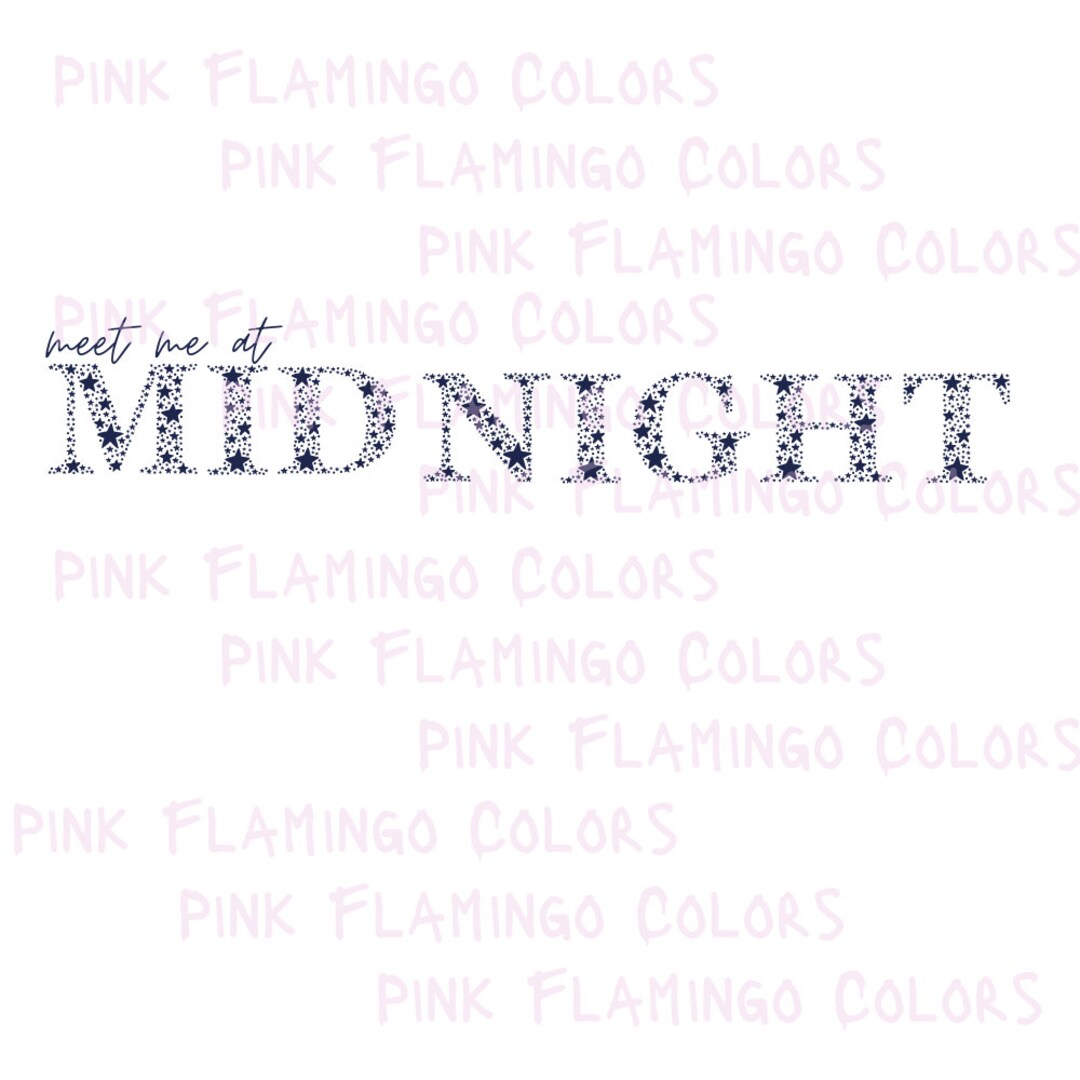 Meet Me at Midnight Taylor Swift Midnights Eras Tour SVG - Etsy